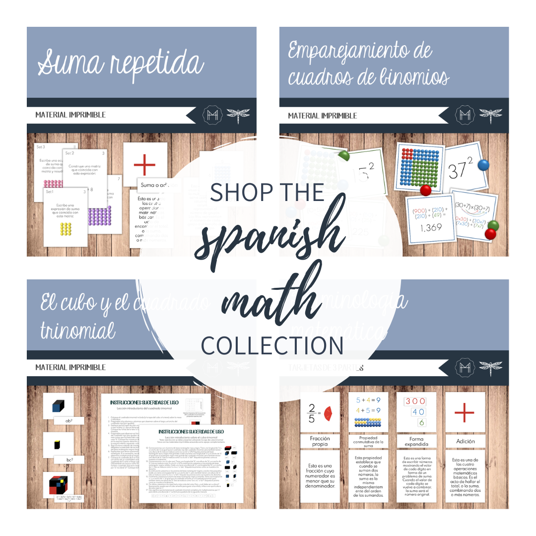 Spanish Math Materials – themodernmontessoriguide