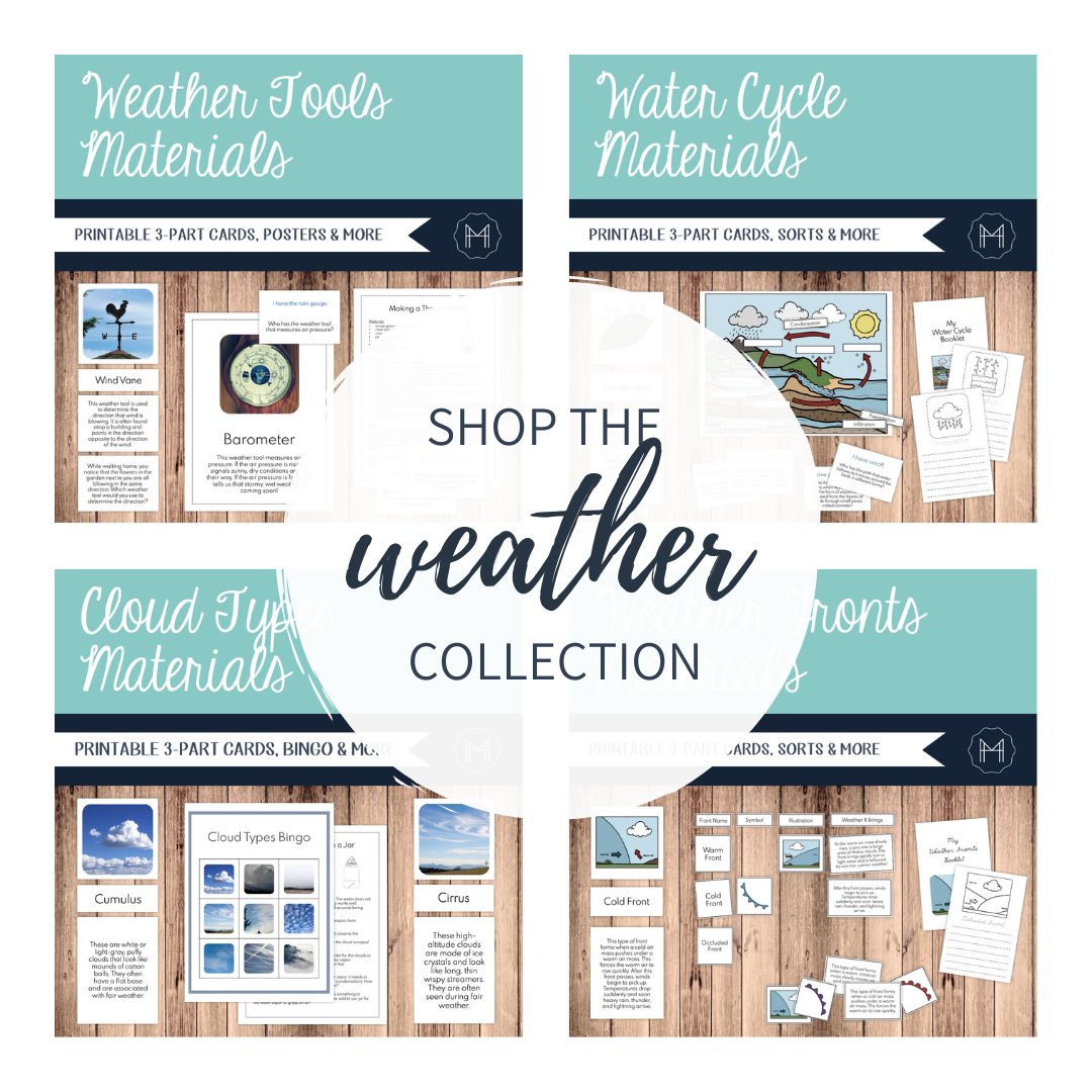 Weather Materials – themodernmontessoriguide
