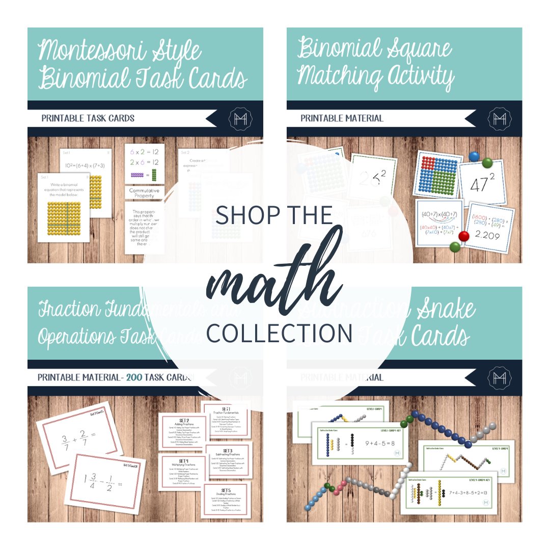 Math Materials – themodernmontessoriguide
