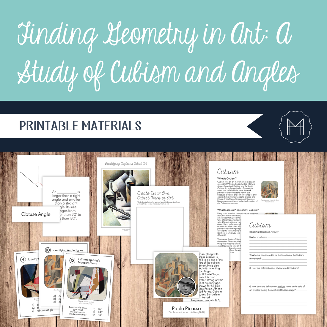 Finding Geometry in Art: A Study of Cubism – themodernmontessoriguide
