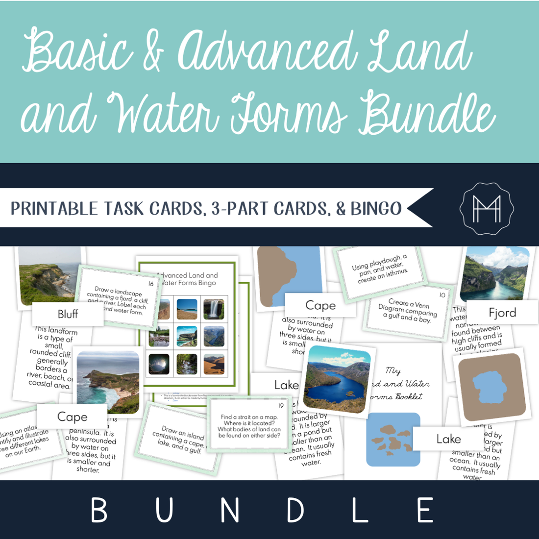 Basic and Advanced Land and Water Form Bundle – themodernmontessoriguide