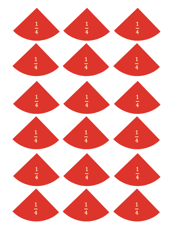 Montessori Style Printable Fraction Pieces – themodernmontessoriguide