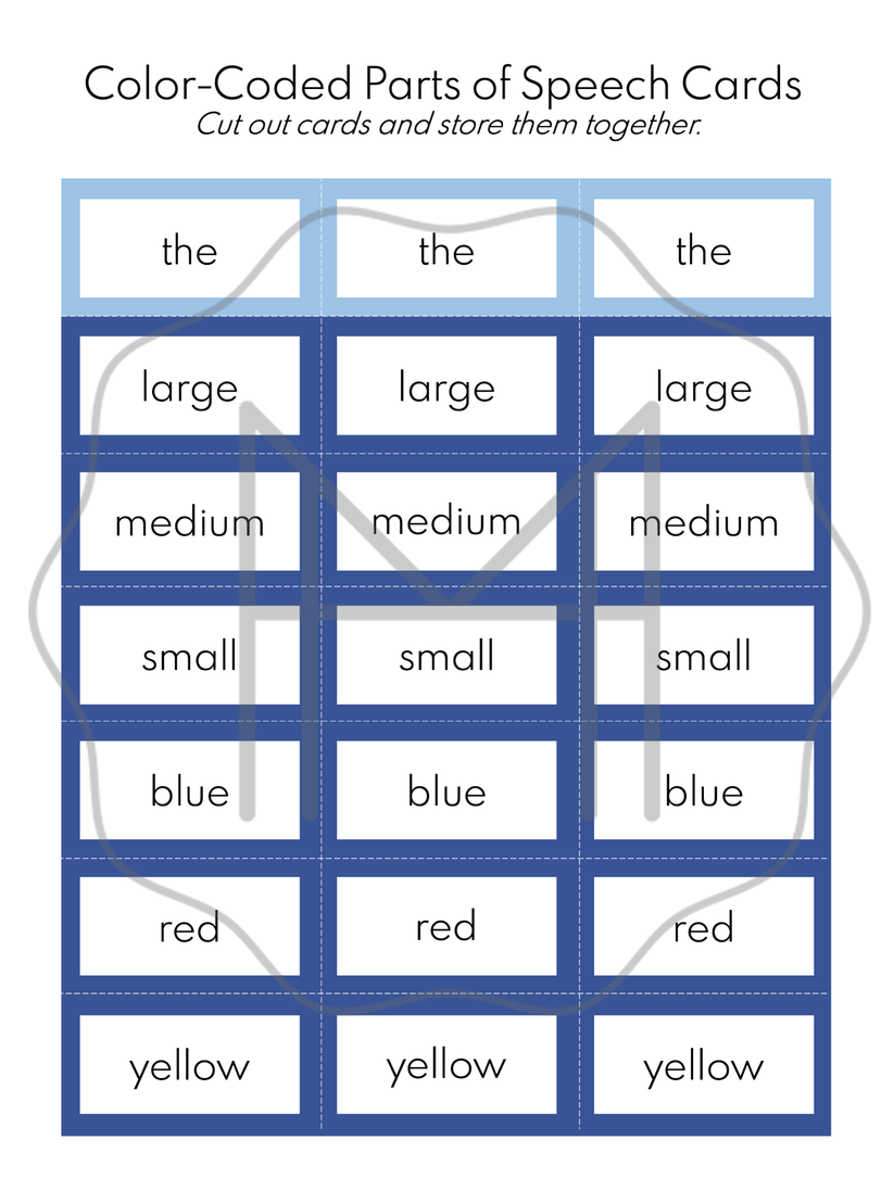 The Detective Adjective Game- Quadrilaterals – themodernmontessoriguide