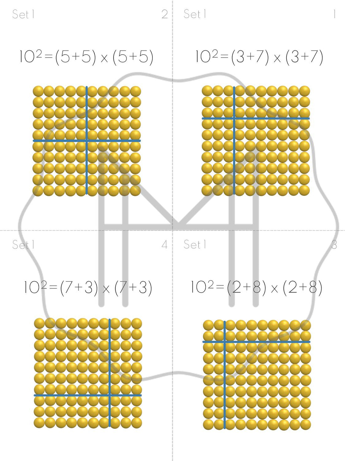 Español - Tarjetas de actividades Binomios – themodernmontessoriguide